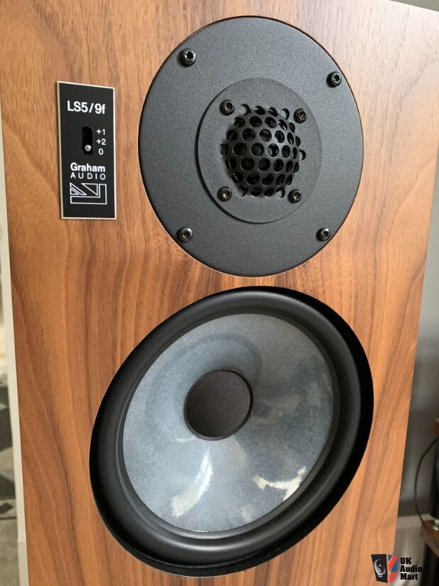 Graham Audio LS5/9f Loudspeakers Walnut (the best colour!) Perfect ...