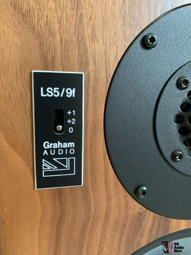 Graham Audio LS5/9f Loudspeakers Walnut (the best colour!) Perfect ...
