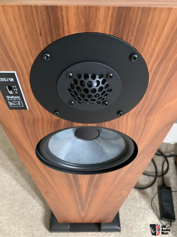Graham Audio LS5/9f Loudspeakers Walnut (the best colour!) Perfect ...