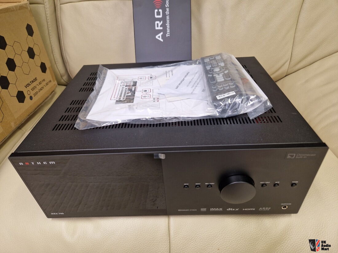 Anthem MRX-740 4K A/V Receiver - in virtually new condition with all ...