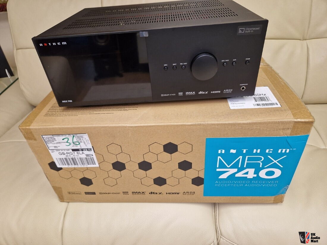 Anthem MRX-740 4K A/V Receiver - in virtually new condition with all ...