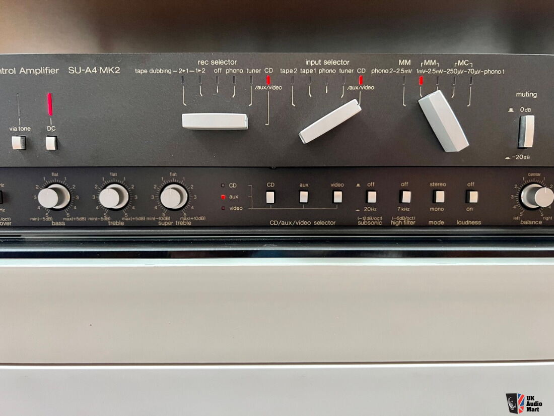 Technics SU A4 MK2 preamplifier Photo #4674790 - UK Audio Mart