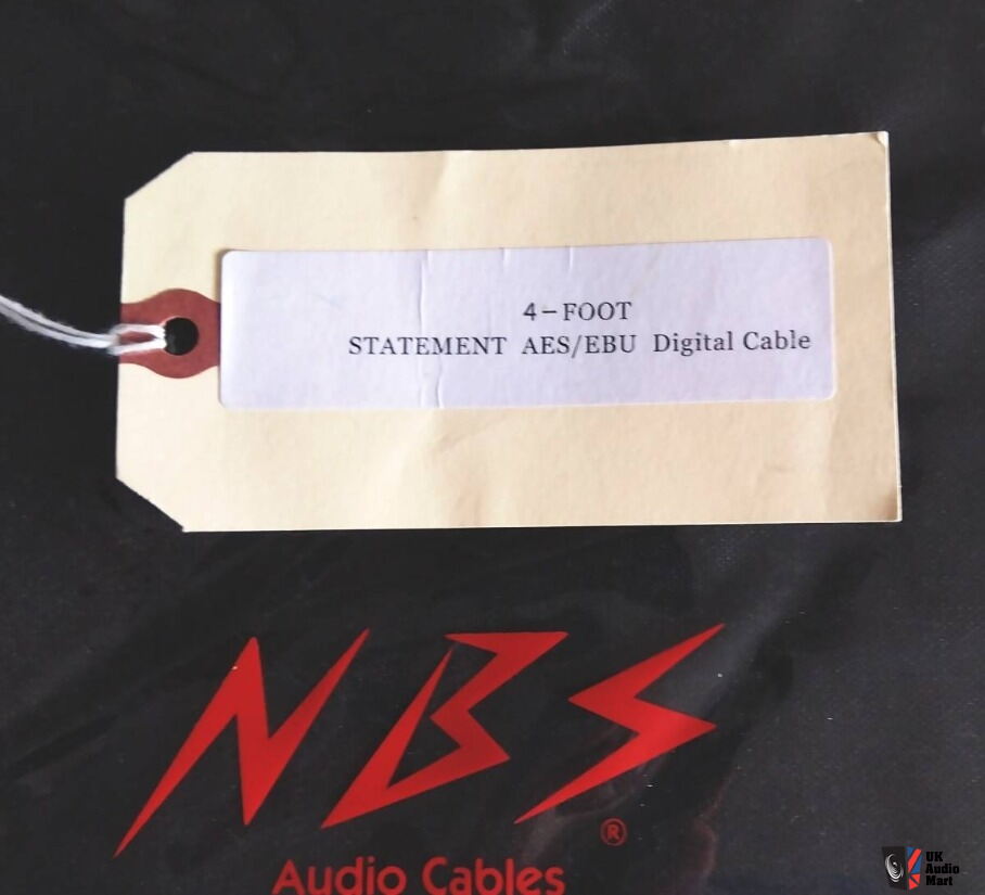 NBS Statement AES/EBU Hi-End Digital Cable! Photo #4694422 - UK Audio Mart