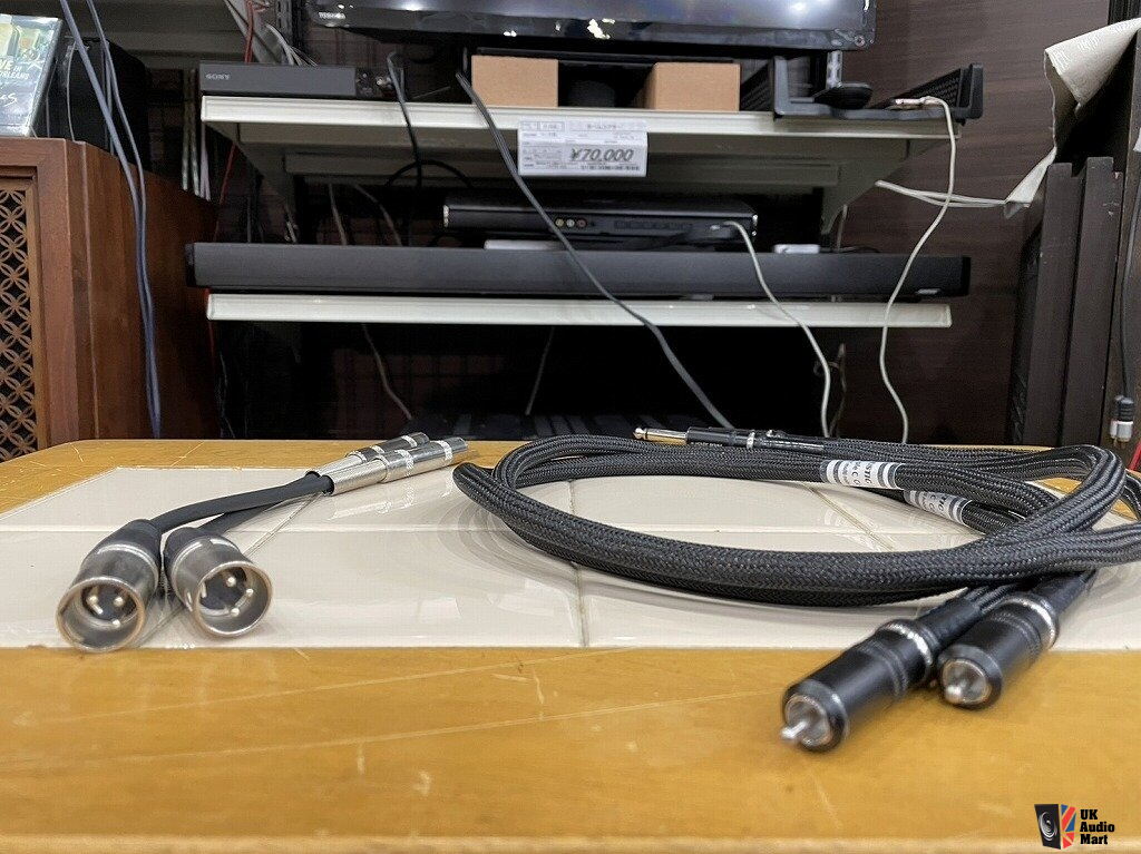 Acoustic Revive PHONO-RCA Hi-End conversion cable 1.0m TripleC-FM Photo ...