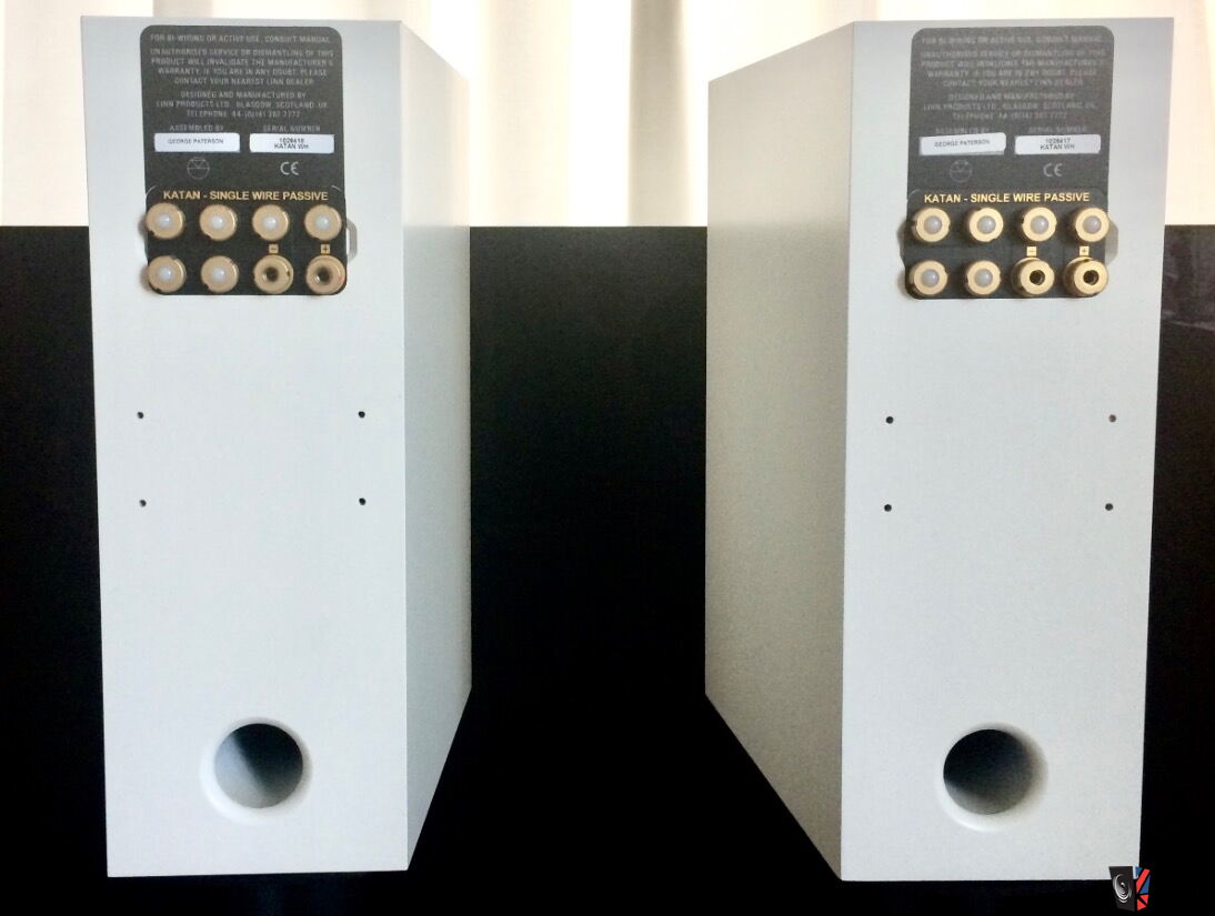 Linn Katan Loudspeakers, White Photo #4758148 - UK Audio Mart