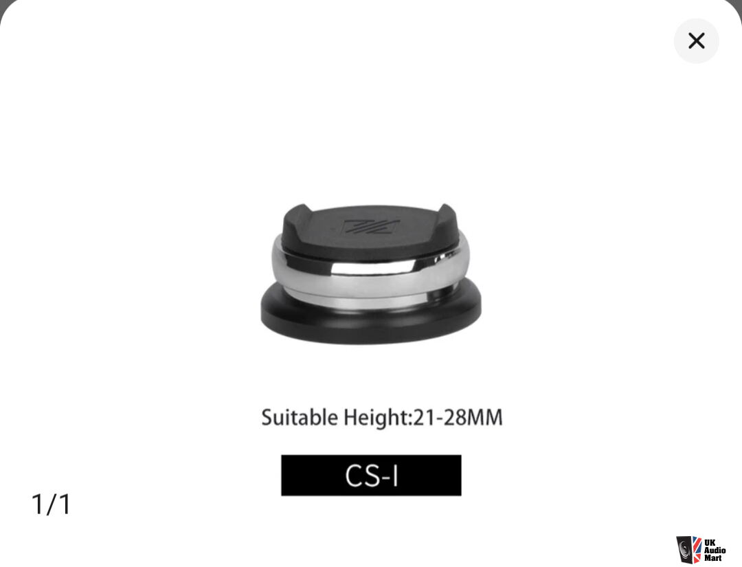 Hi-Fi Audio Power Cable Adjustable Pad Shock Absorber Vibration Stand ...
