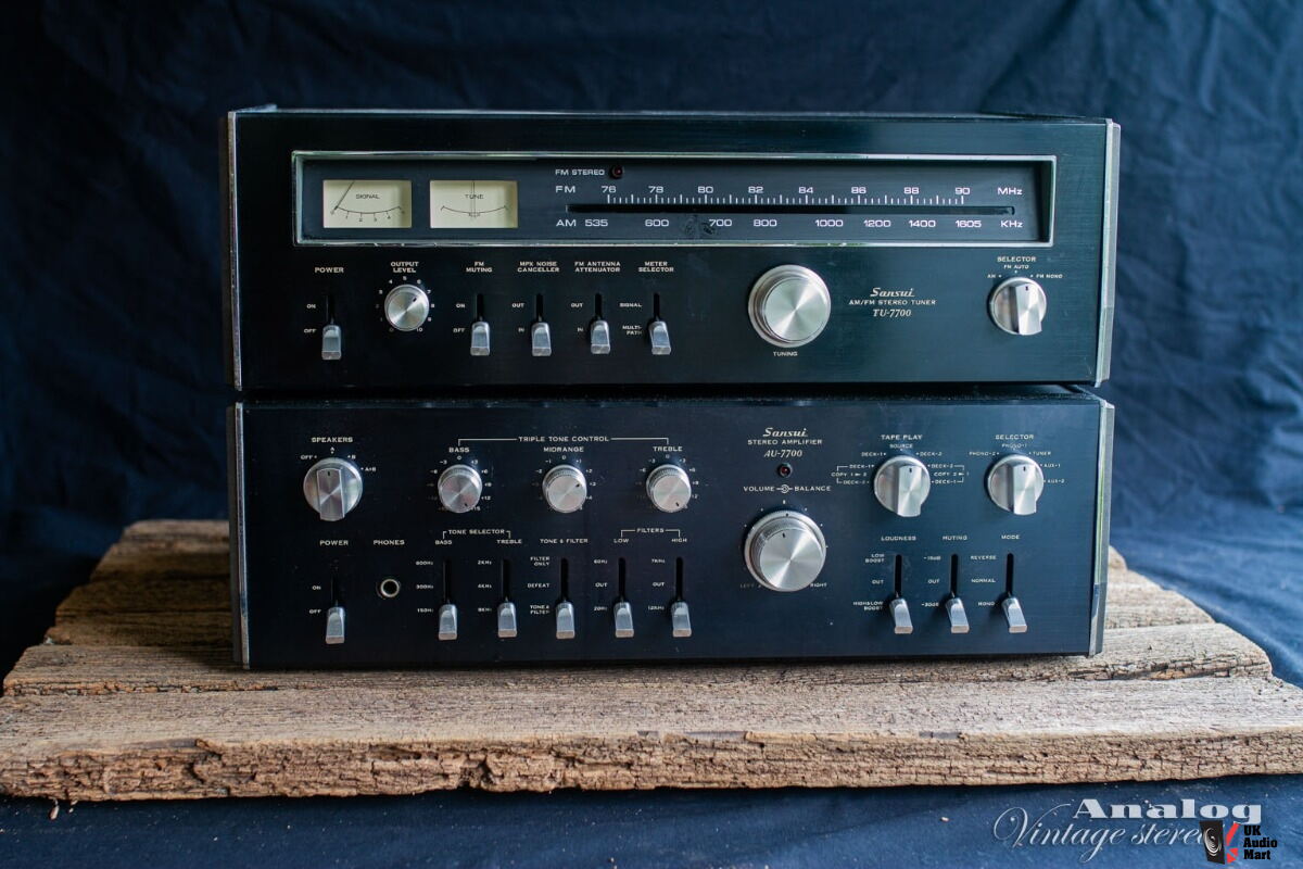 Sansui AU-7700 set with TU-7700 FM tuner Photo #4787559 - UK Audio Mart