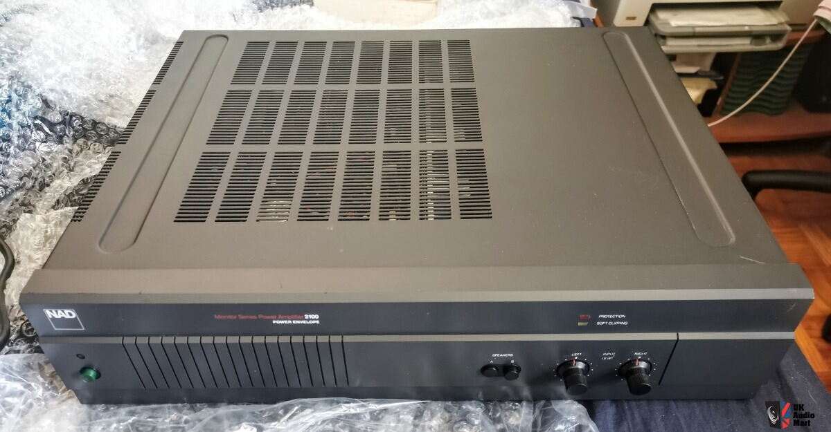 NAD 2100 Monitor Series Power Amplifier, Modified and Serviced, Very ...