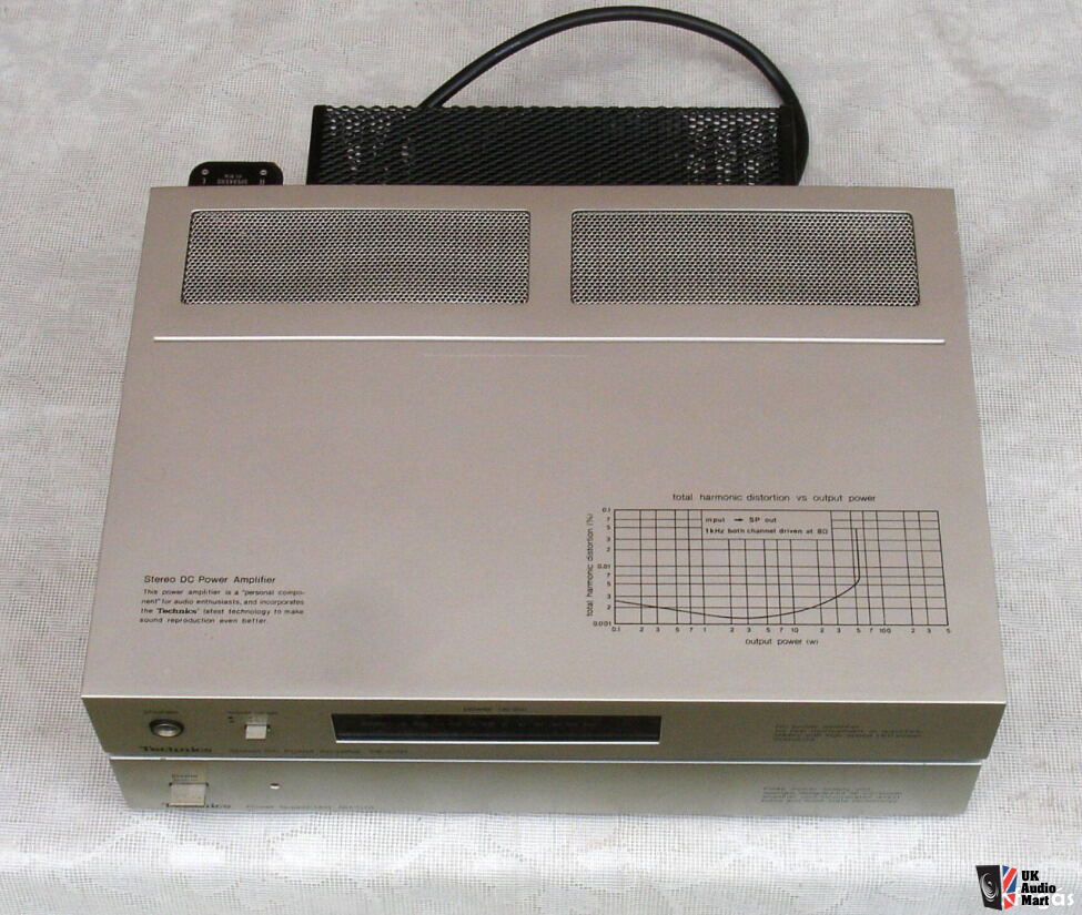 Technics SE-C01power amplifier with SH-C01 power supply Photo #4832887 ...
