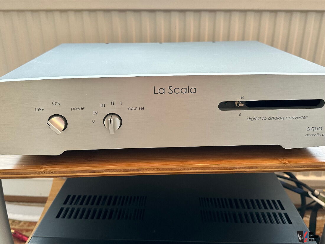 Aqua La Scala MkII Optologic DAC - Silver - RRP £7460 For Sale - UK ...