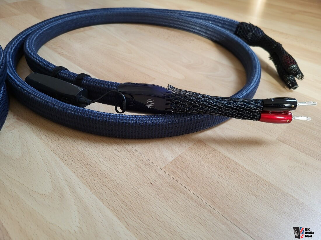 AudioQuest Wild speakercables 2.5 mtr pair with Level X DBS Photo ...