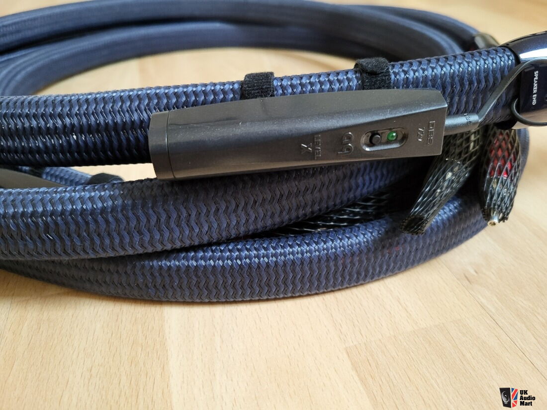 AudioQuest Wild speakercables 2.5 mtr pair with Level X DBS Photo ...