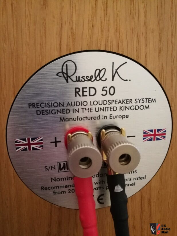 Russell K red 50 speakers