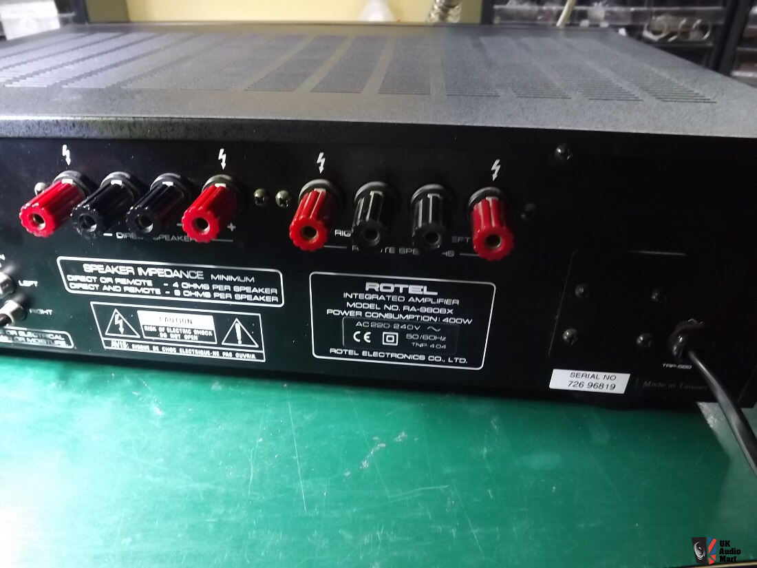 Rotel RA-980BX, Top end Rotel amp in excellent condition Photo #4869945 ...