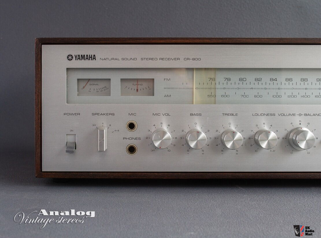 Yamaha CR 800 FM Tuner Receiver, 110V Japanese Version Photo #4870563 ...