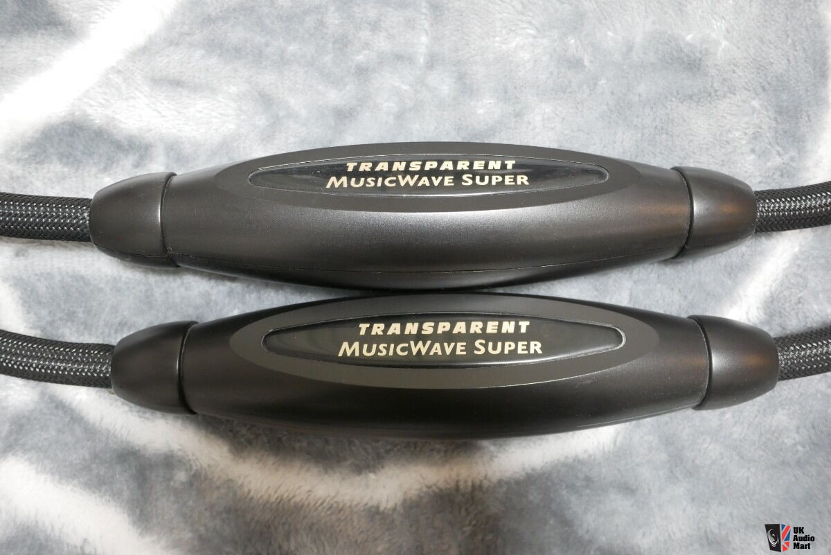 Transparent Audio MusicWave Super Hi-End Speakers Cable 2.4m! Photo ...
