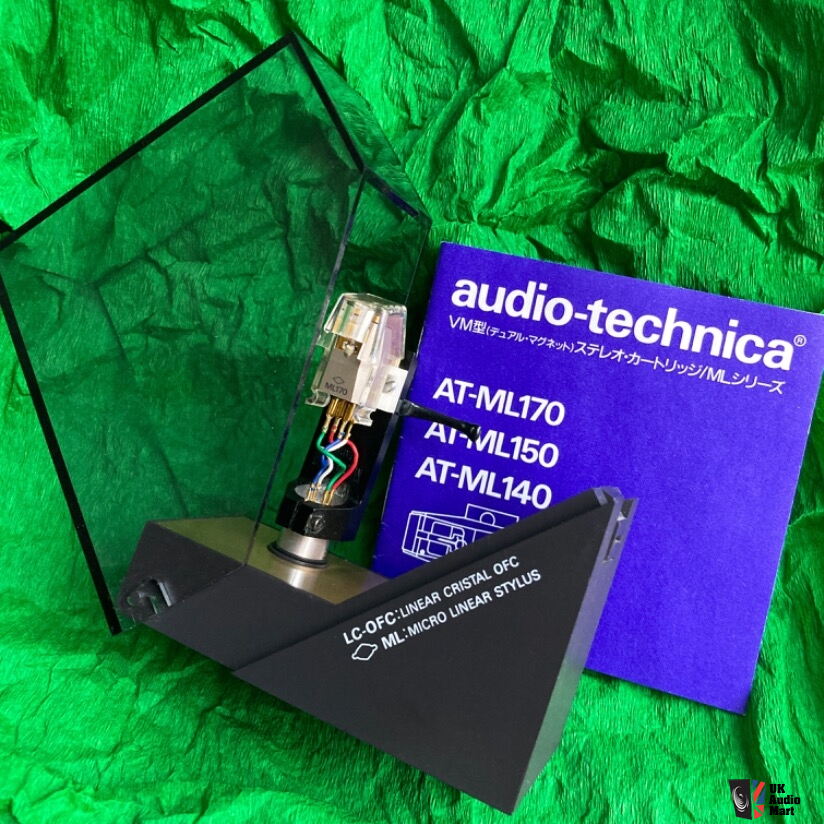 Very Rare Audio-Technica AT-ML170 OFC (Boron Pipe / MicroLine) MM ...