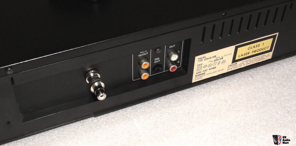 Philips CD614 Player with CDM 4/19 swingarm mechanism - TOP condition ...