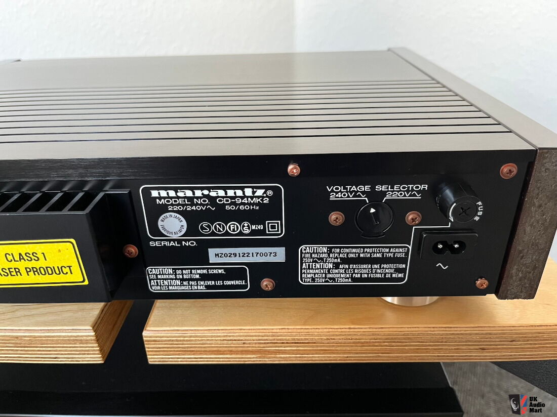 Marantz CD-94 MKII + CDM-1 + TDA1541A S1 + No Oversampling + Remote ...