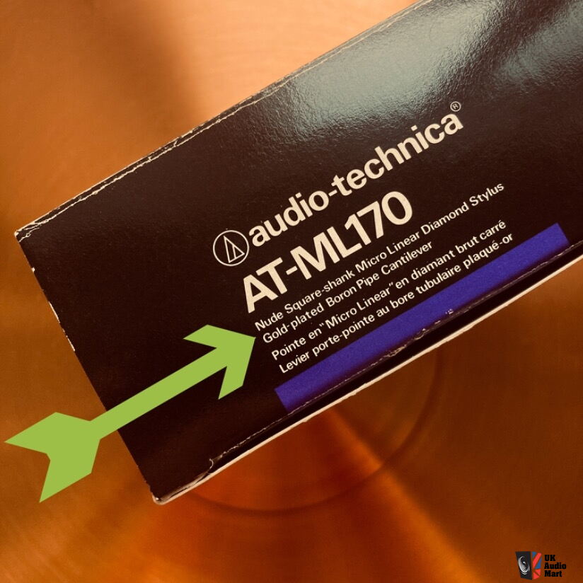 Extremely Rare (NEW OLD STOCK) Audio-Technica AT-ML170 LC-OFC (Boron ...