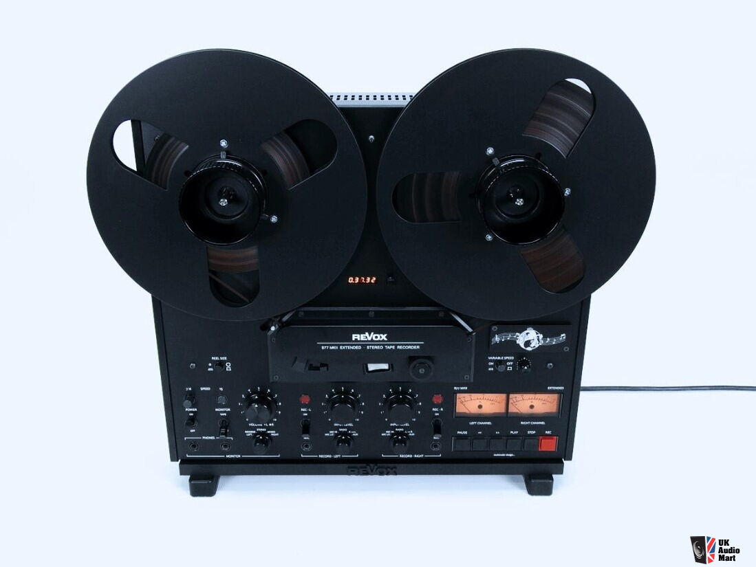 ReVox B77 MKII extended black edition design machine Photo #4998779 ...