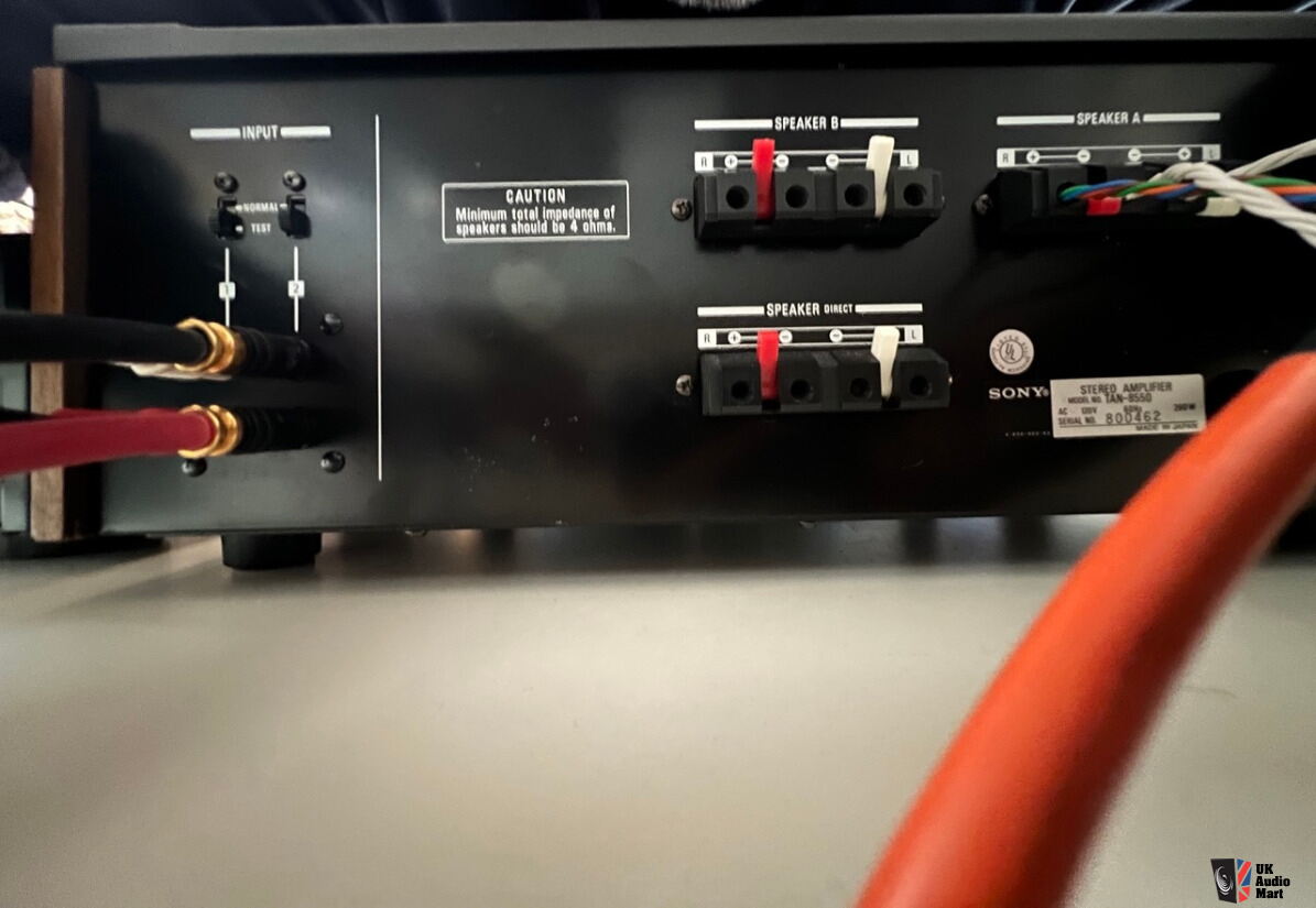 Sony TAN 8550 V-FET Power Amplifier Photo #5017340 - UK Audio Mart