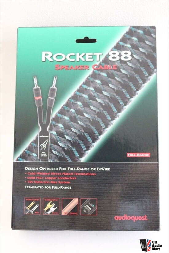 AudioQuest Rocket 88 Full Range Hi-End LS Cable 2x3m! Photo #5053684 ...