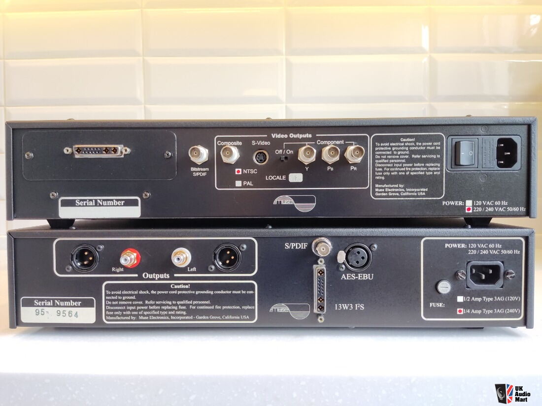 Muse Model 8 & 296 / DAC & CD-Transport Photo #5058413 - UK Audio Mart