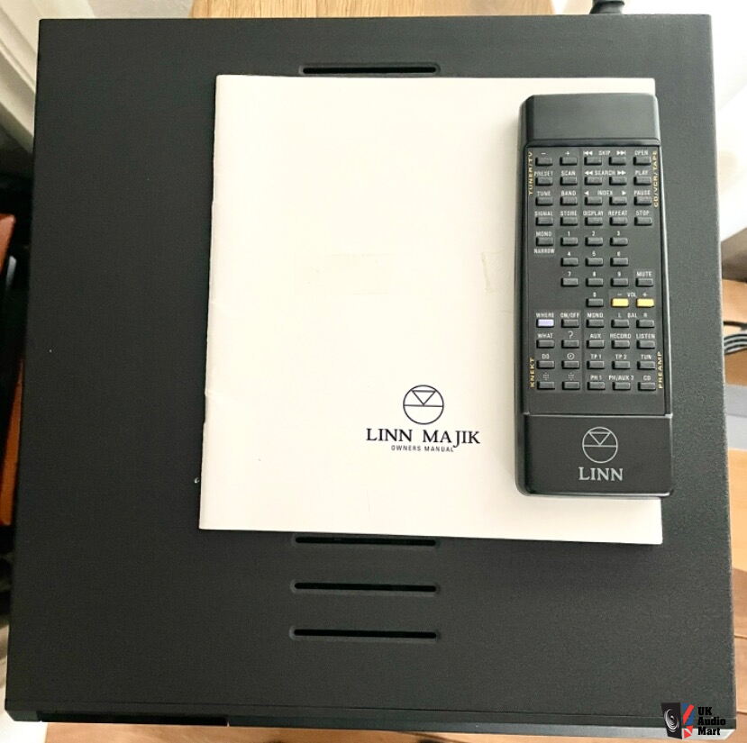 Linn Majik-I Integrated amplifier with never used Knekt remote control ...