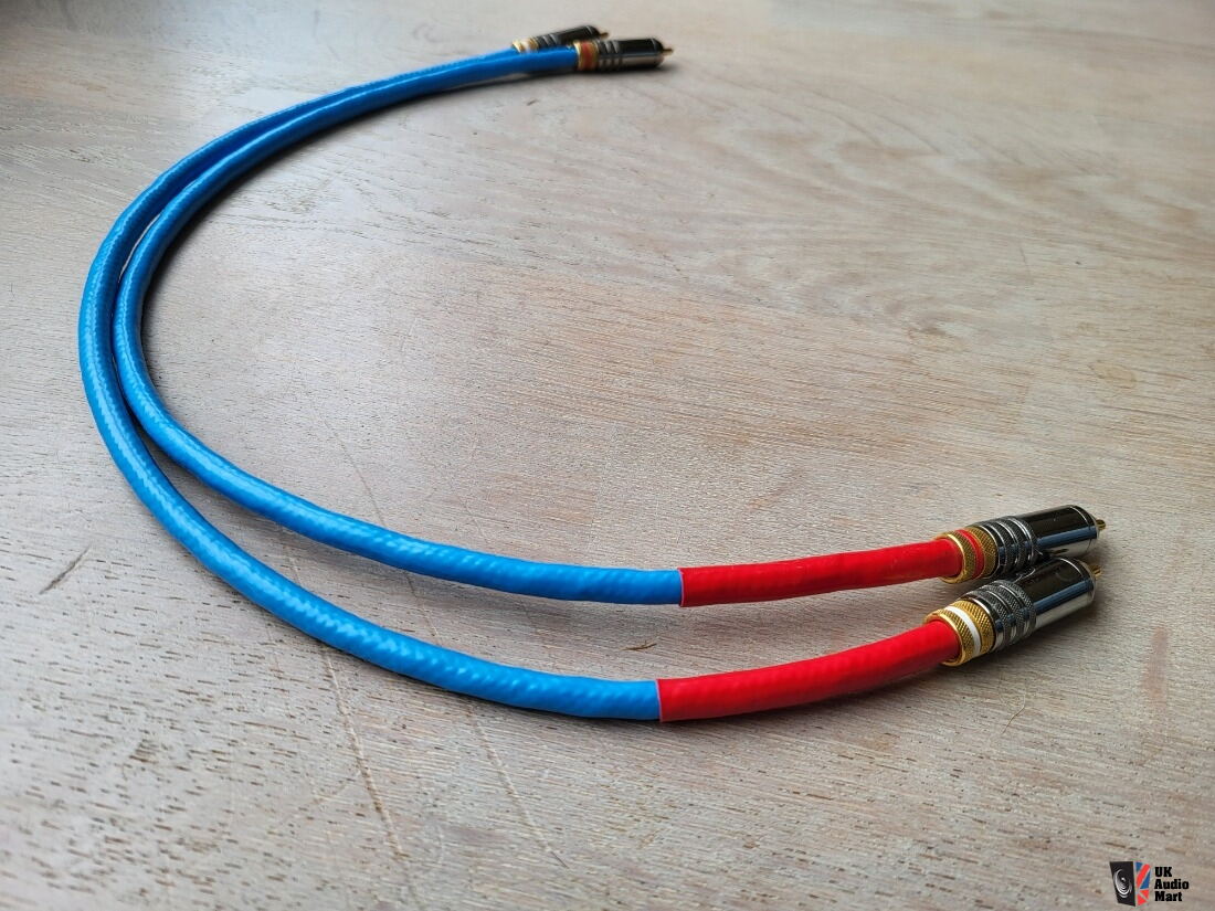 Siltech 4-56 mk2 pure silver interconnects (60 cm pair) Photo #5110419 ...