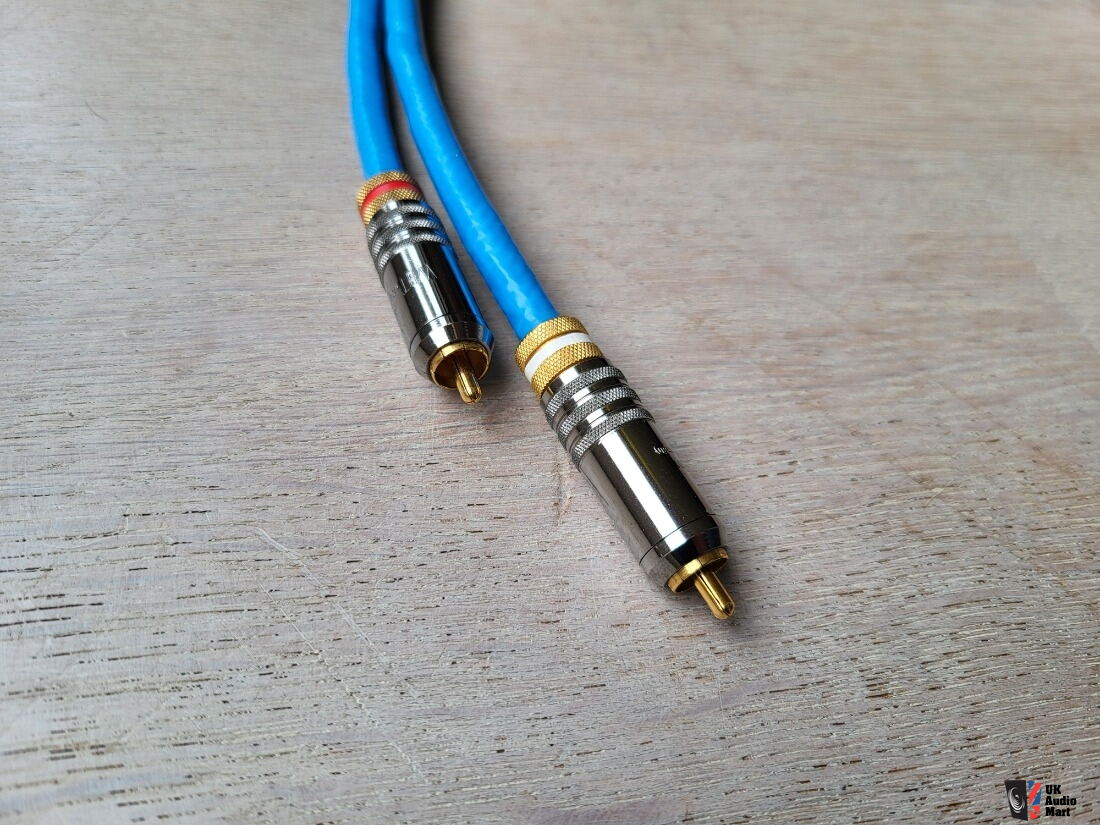 Siltech 4-56 mk2 pure silver interconnects (60 cm pair) Photo #5110417 ...