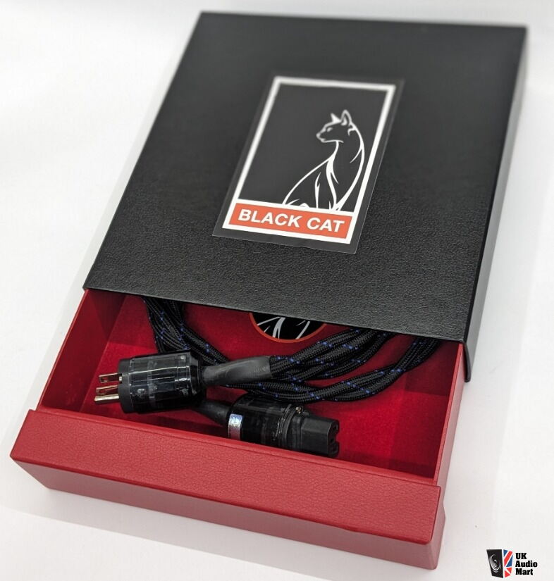 Black Cat PC-1 Hi-End AC Power Cable 2m!US Plug For Sale - UK Audio Mart