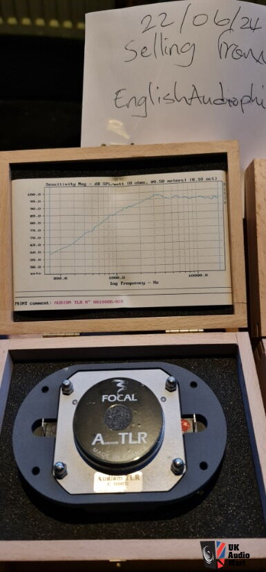 Focal Audium TLR tweeters (vary rare) Photo #5011319 - UK Audio Mart