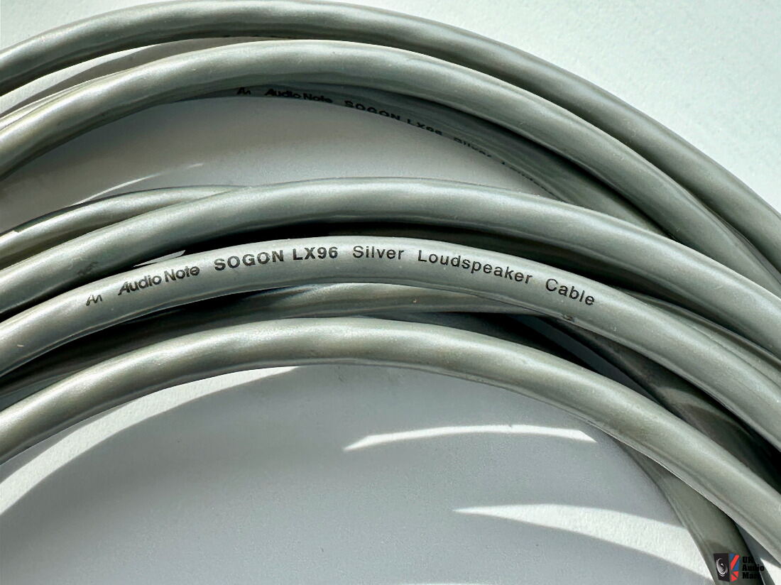 Audio Note SOGON Silver Speaker Cables 3M Stereo Set Photo #5172387 ...