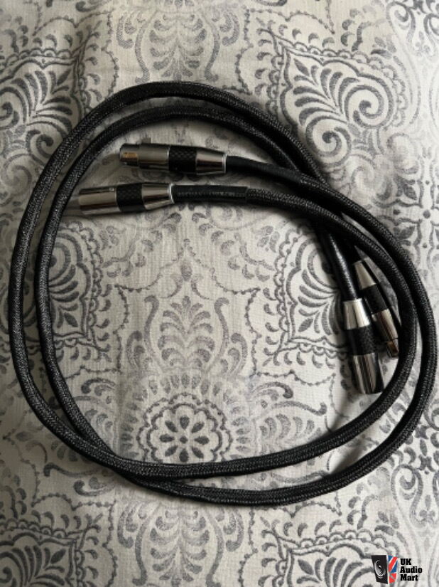 Artisan Silver Cables N'th Degree 1m XLR with Furutech Carbon fibre ...