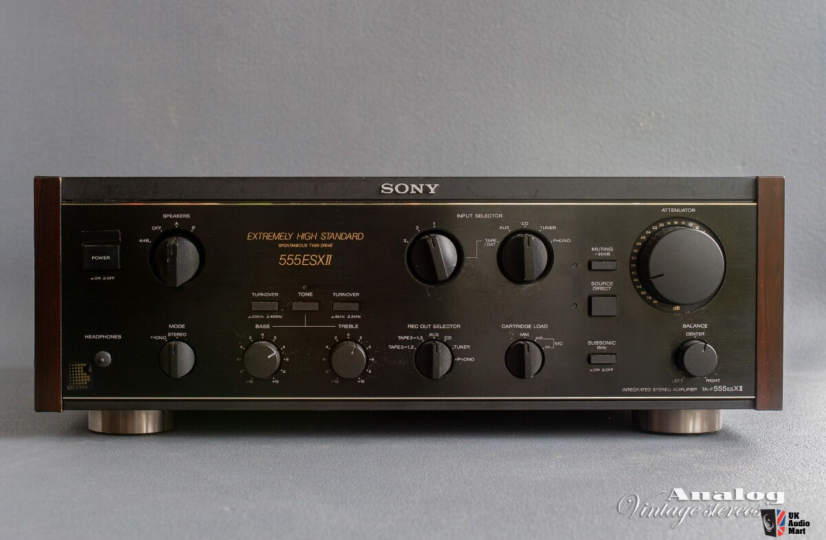 Amplifier Sony TA- F555ESX II Photo #5190012 - UK Audio Mart