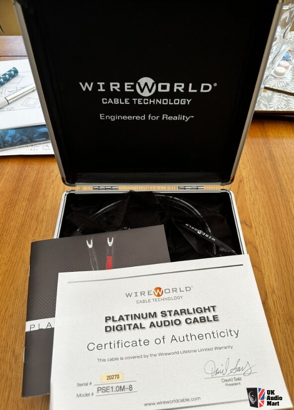 Wireworld Platinum Starlight 8 Ethernet Cable