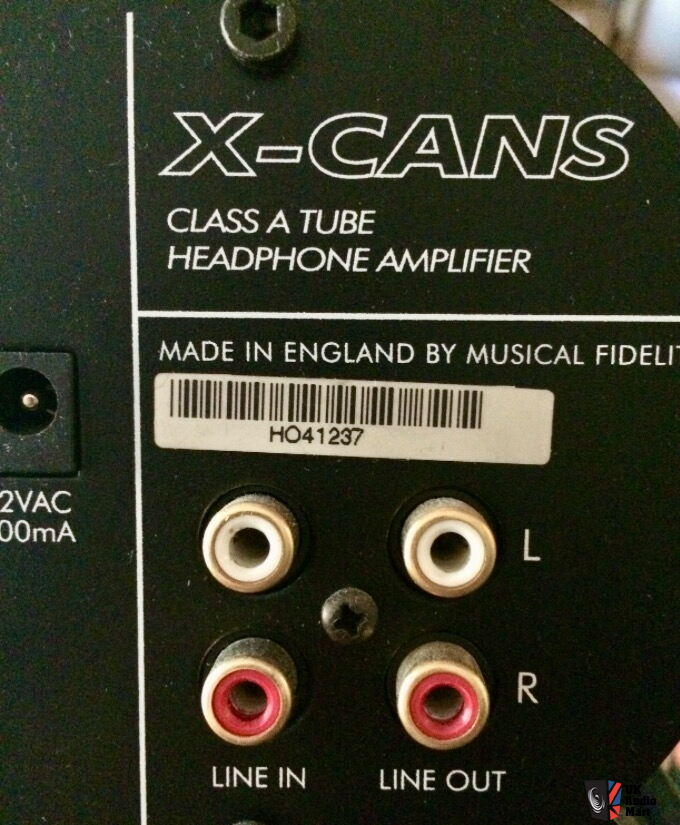 Musical Fidelity X-CANS tubes headphone amplifier and Original EURO PSU ...