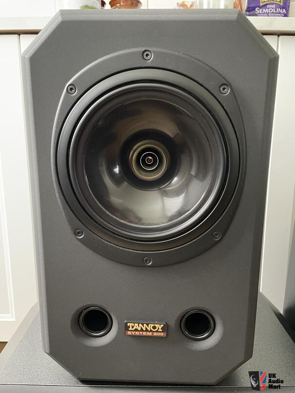 5.0 Tannoy System 1000 & 800 Dual Concentric Near Field Speakers ...