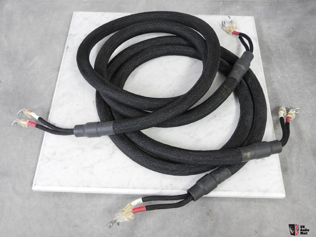 Kimber KABLE Monocle XL Hi-End Speakers Cable 2.6m!All WBT Spades Photo ...