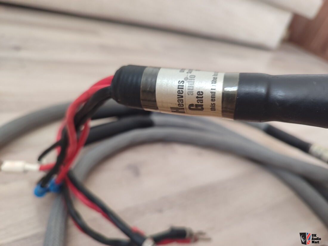 Heavens Gate Ultra Silence Hi-End Bi-Wire Speakers Cable 2.4m! Photo ...