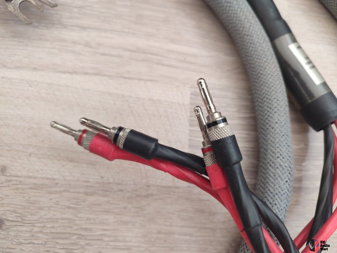 Heavens Gate Ultra Silence Hi-End Bi-Wire Speakers Cable 2.4m! Photo ...