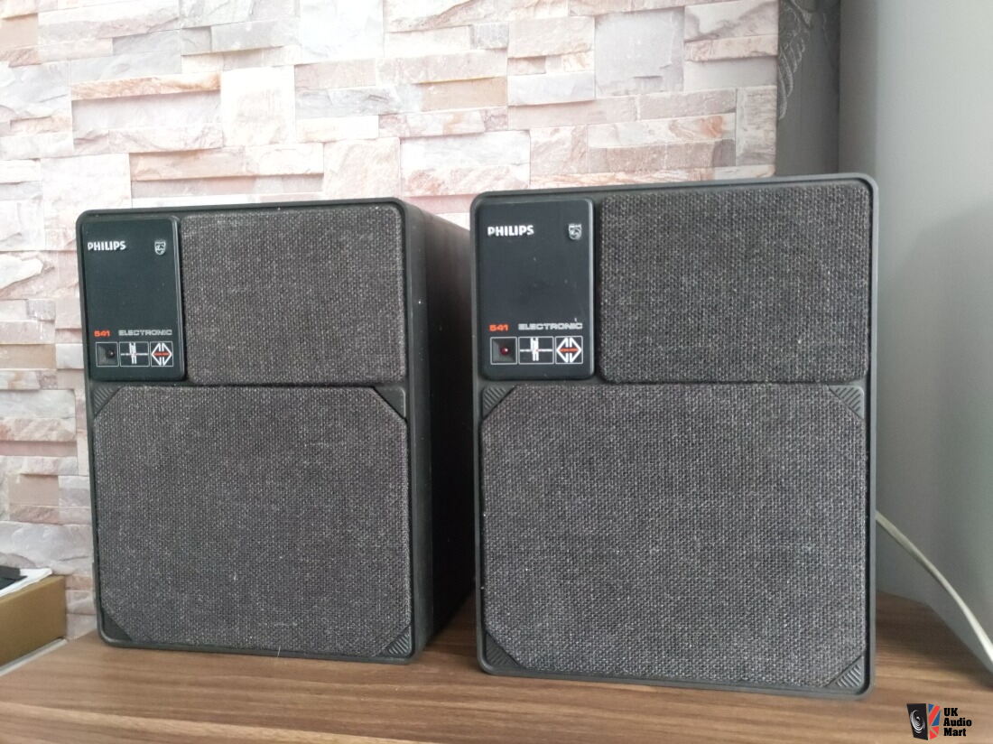 Philips MFB 541 Type 22RH541 /15R active monitor speakers Photo ...