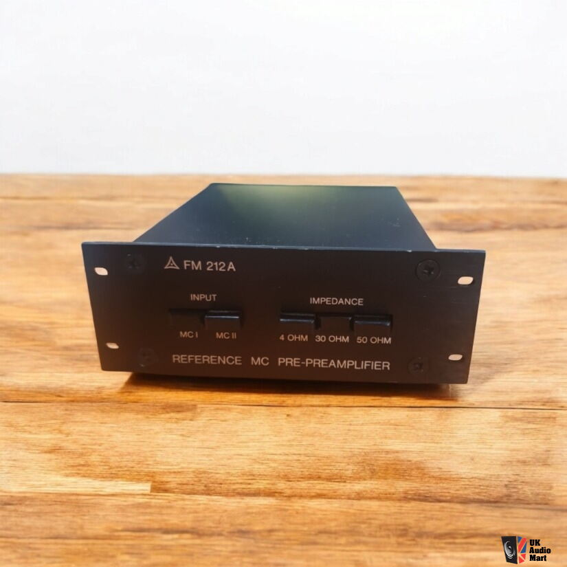 RARE FM 212A MC Pre-Preamplifier For Sale - UK Audio Mart