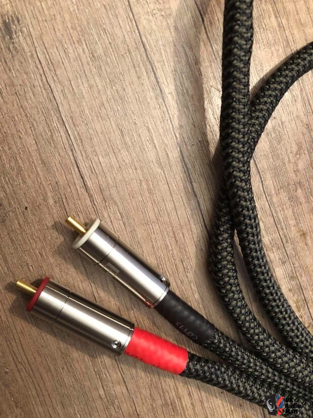 Gold&Silver Wire-Custom Made Interconnect Cable RCA/PREMIUM+/1m Pair ...