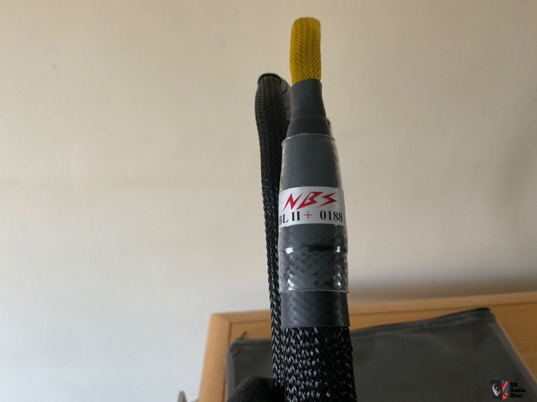NBS Black Label II+ Power Cable Photo #5579443 - UK Audio Mart