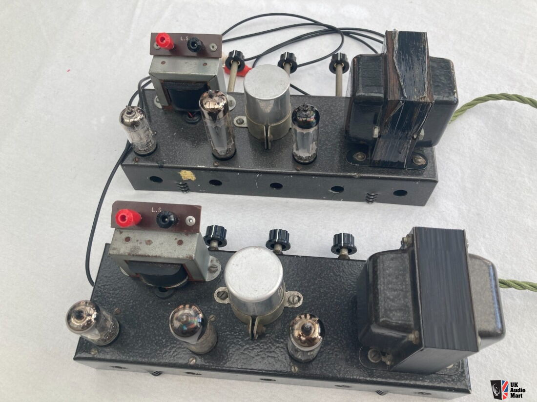 Tripletone vintage mono SET amplifiers Photo #5580621 - UK Audio Mart