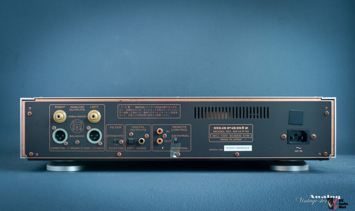 SACD Player Marantz SA 14, 100V Good Working Order Photo #5597310 - UK ...