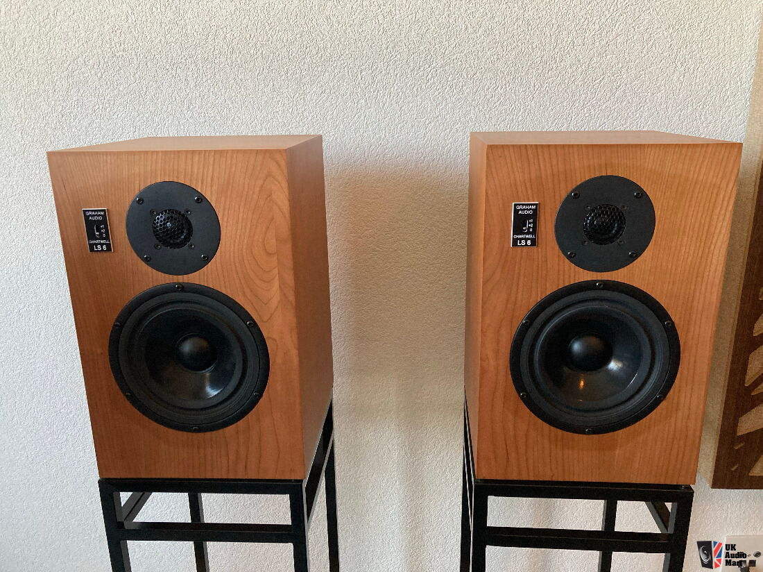 Graham Audio Chartwell LS6 - Cherry Finish with Stands For Sale - UK ...