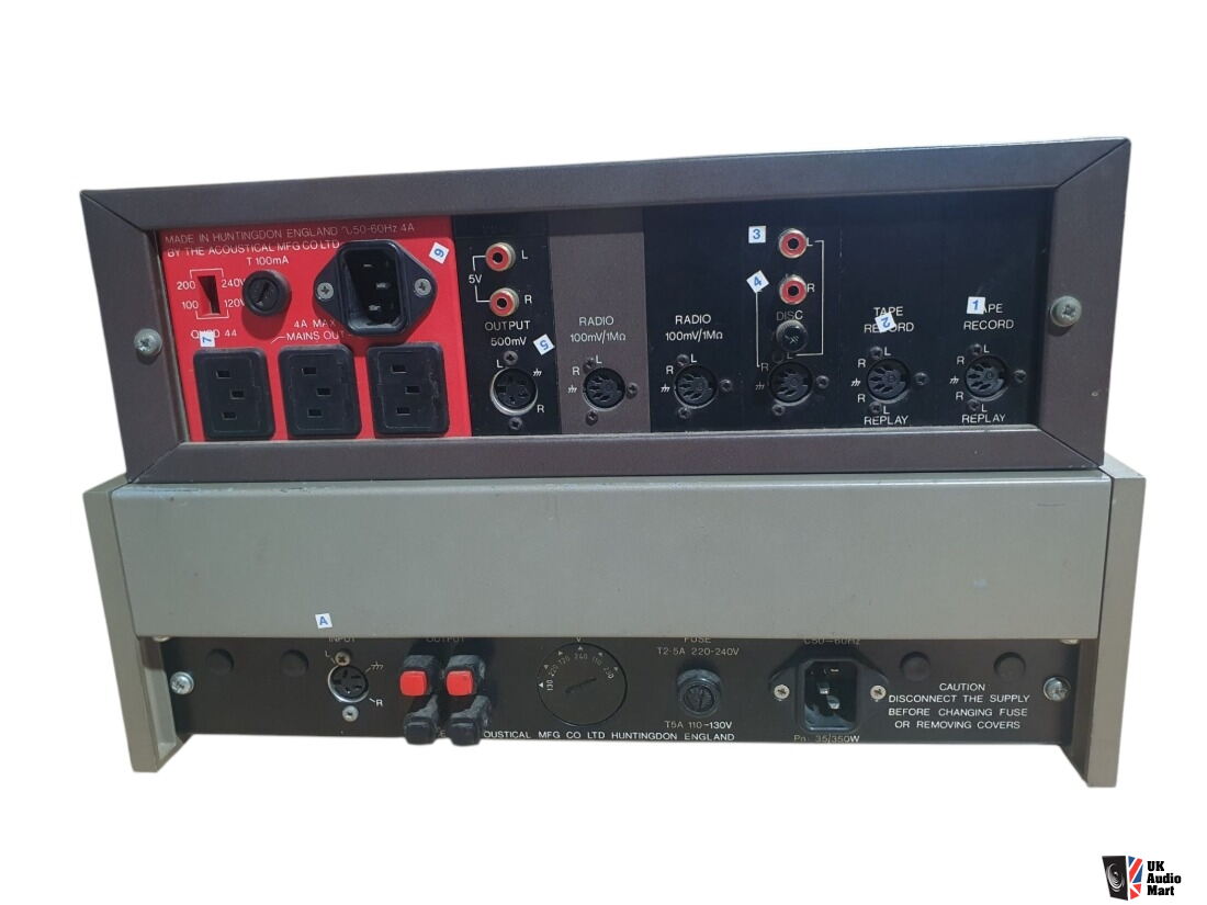 Quad 44 pre-amp & Quad 405 power amp Photo #5616440 - UK Audio Mart